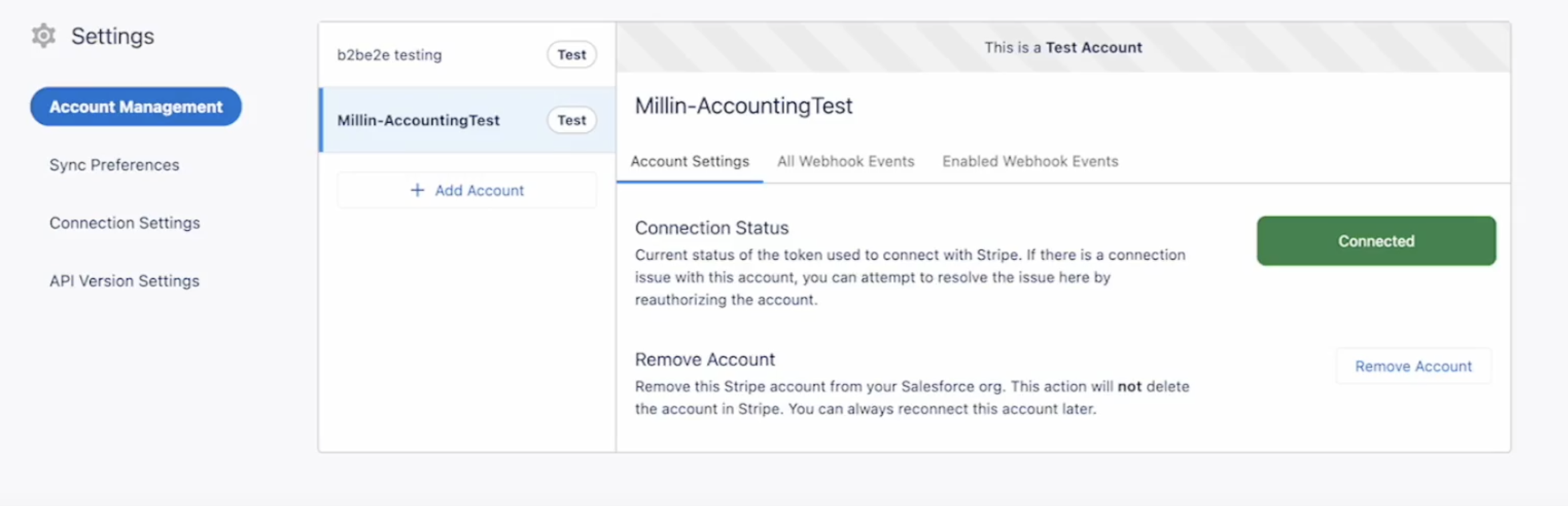 Stripe For Salesforce Platform Configure Events Guide Stripe