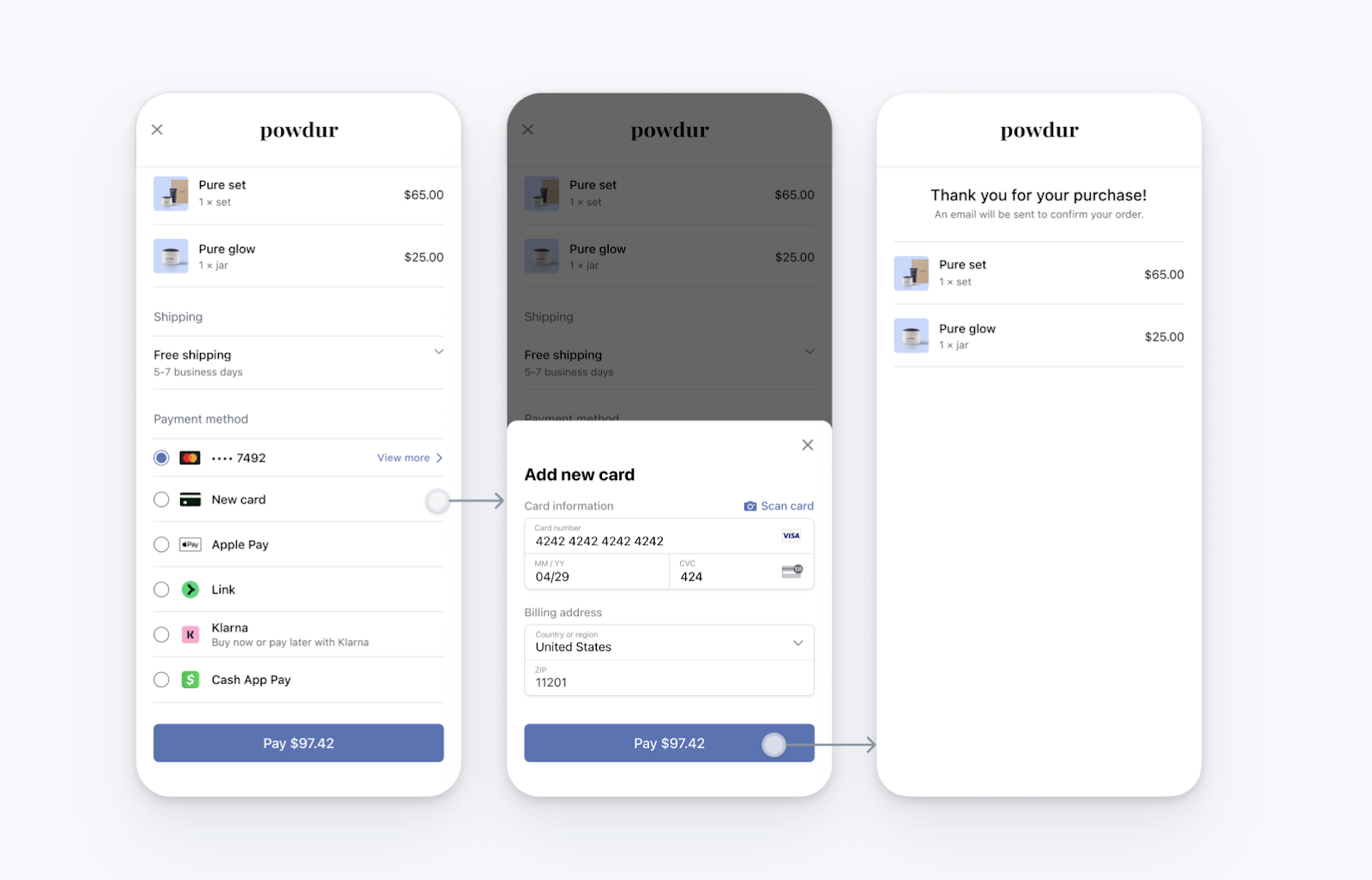 Accept in-app payments | Stripe Documentation