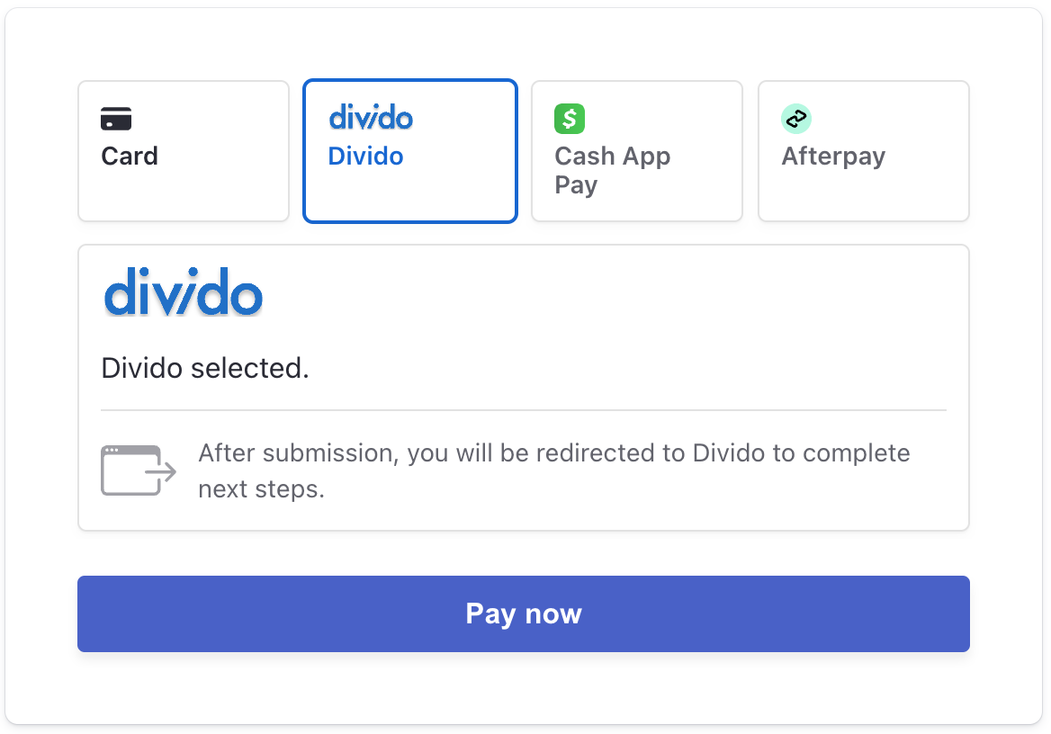 External payment methods | Stripe Documentation