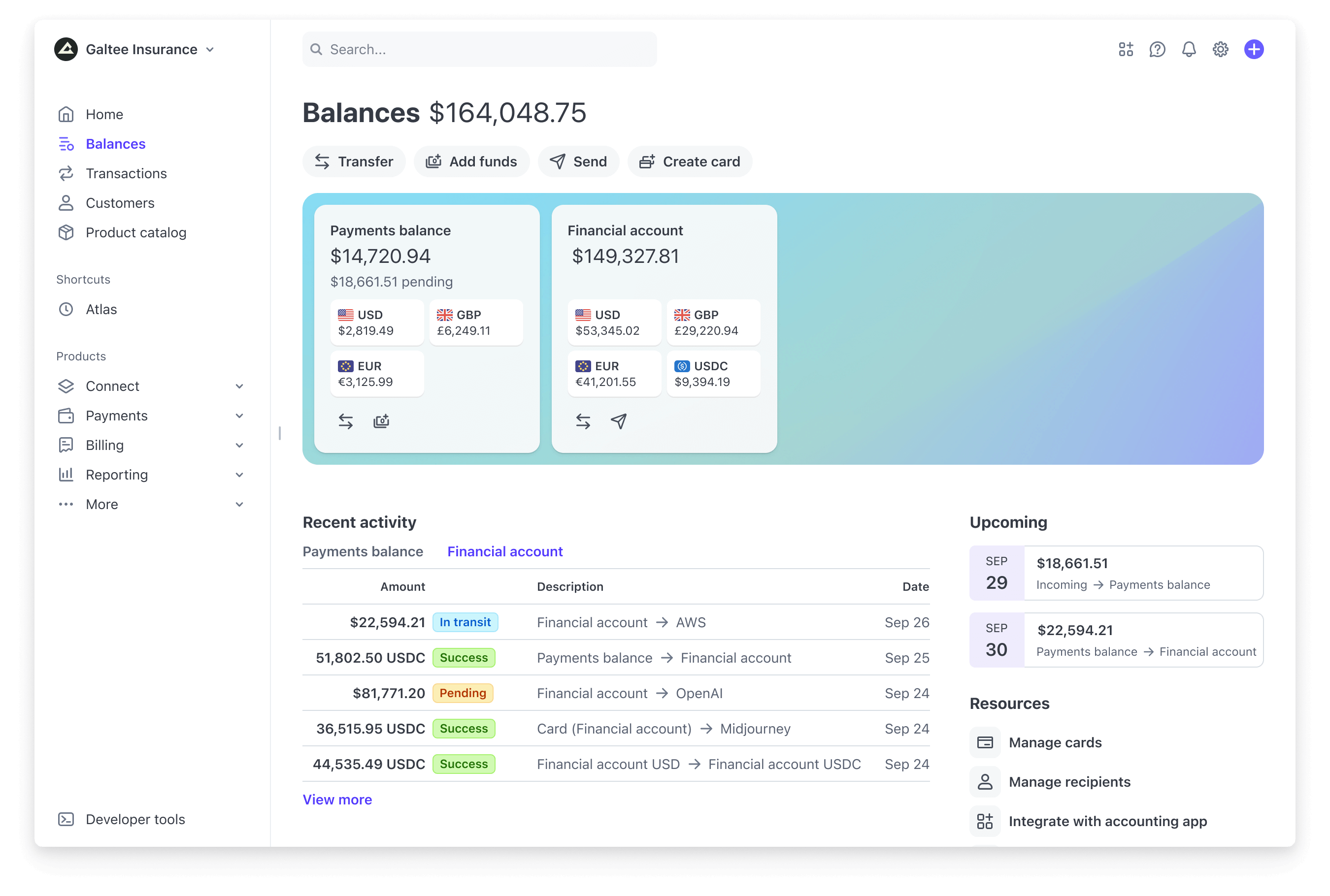 Use stablecoins in Financial Accounts | Stripe Documentation