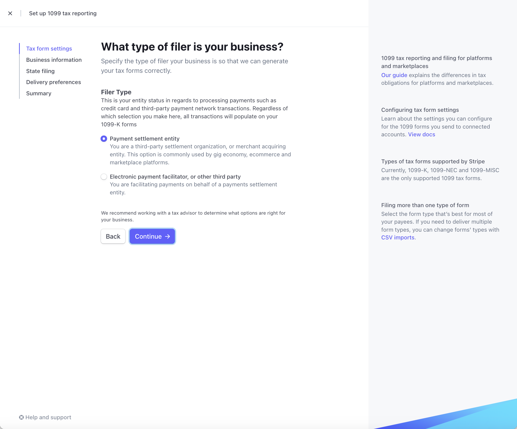 Get started with tax reporting | Stripe Documentation